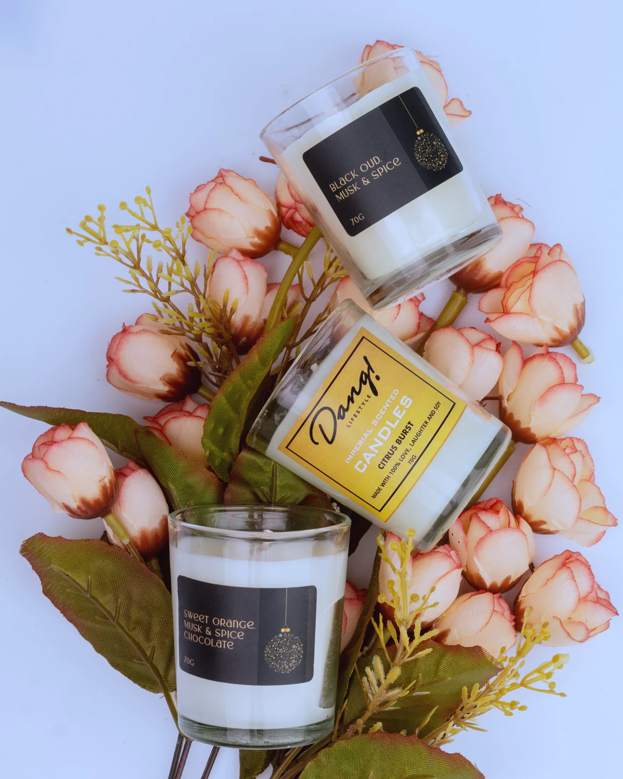 Trio Candle/ Luxury Candle Gift Set - DANG! Lifestyle